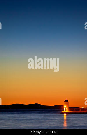 Croatia, Zadar, harbor, lighthouse Stock Photo - Alamy