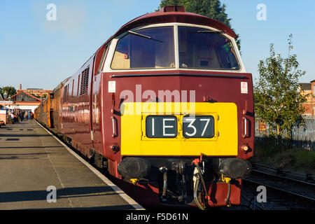 Preserved class 52 diesel locomotive No D1015 "Western Champion" at ...