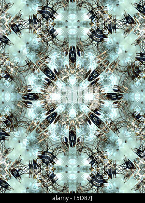 Light grey abstract kaleidoscope seamless background pattern Stock ...