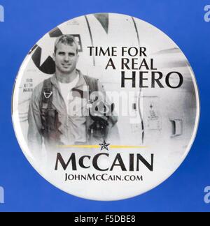 JOHN MCCAIN 2000 US PRESIDENTIAL CANDIDATE 22 February 2000 Stock Photo ...