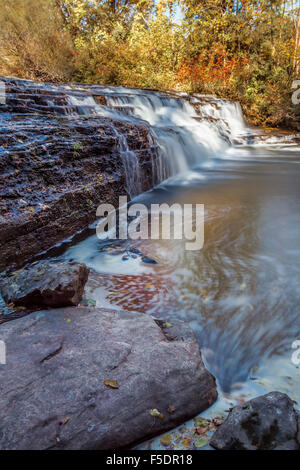 Darnley Cascade in fall colours, Hamilton Stock Photo - Alamy