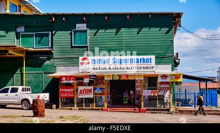 Supermarket, Rabaul, New Britain Island, Papua New Guinea Stock Photo ...
