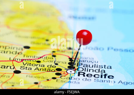 Map of Olinda Stock Photo - Alamy