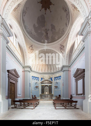 Small Spanish catholic church in the mountains of the Costa del Sol ...