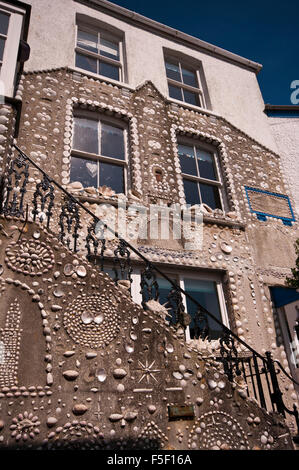 House of Shells, Polperro, Cornwall Stock Photo - Alamy
