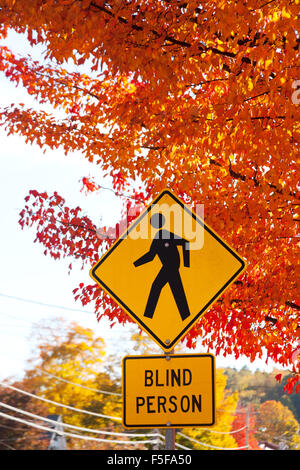 Blind people sign Stock Photo - Alamy