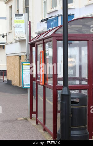 Bus Stop Request Stand Sign London Stock Photo - Alamy