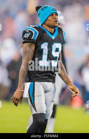 Carolina Panthers wide receiver Ted Ginn arrives before an NFL football ...