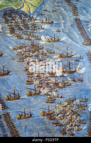 The Battle of Lepanto Stock Photo - Alamy