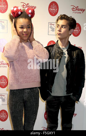 London, UK. India Ria Amarteifio and Georgie Farmer at the Disney 'From ...
