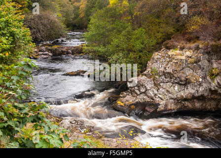 Salmon Leap, Falls of Shin, Lairg, Achany Glen, Sutherland, Scotland ...