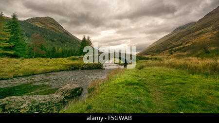 Butterbridge Glen Kinglas Scotland Stock Photo - Alamy