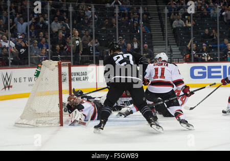 New York Islanders' Cory Schneider plays during a preseason NHL hockey ...