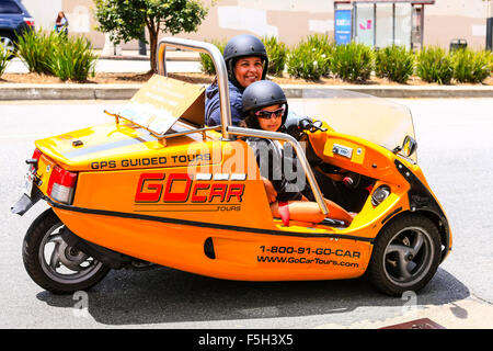 San Francisco - GPS auto guided electric go-car three wheeler tours ...