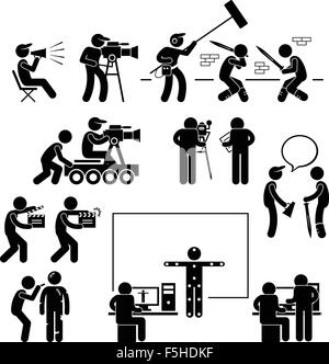 Clapboard actors icon Stock Vector Image & Art - Alamy