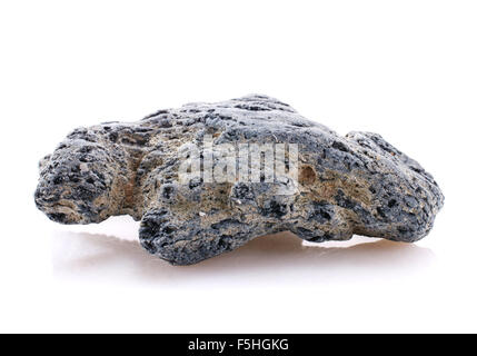 natural sea stone isolated on white background. sea pebbles. High ...