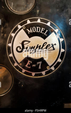 Redundant Simplex Peerless Magnarc cinema film projector exhibited in ...