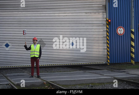 Bohumin, Czech Republic. 5th Nov, 2015. Rock insulation wool producer ...