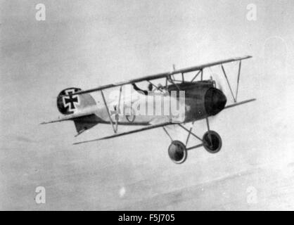 The Albatros D III was a German World War I fighter aircraft, known for ...