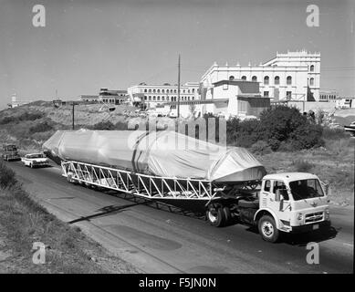 Atlas 9C Details Atlas Transport of 9C; Highway Going Past Stock Photo ...