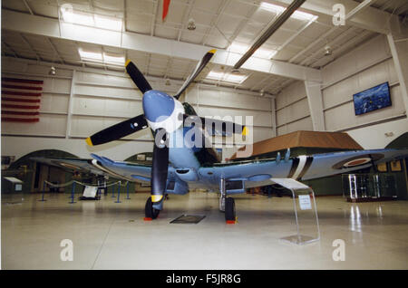 The Supermarine Spitfire Mk. XIV, featuring serial number RB140, was ...
