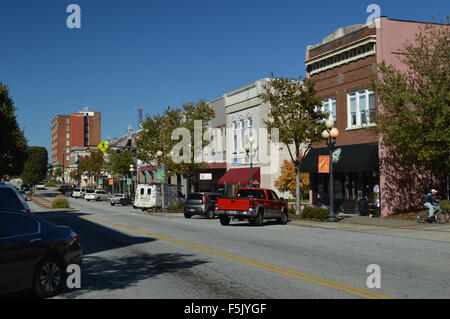 Main Street Anderson South Carolina Stock Photo - Alamy