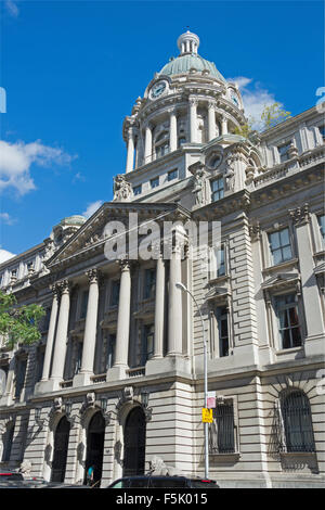 New York City Police Headquarters, Visitors Entrance, One Police Plaza ...