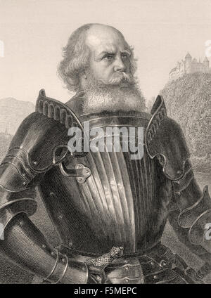 Gottfried Goetz von Berlichingen zu Hornberg, 1480 - 1562, a Frankish ...