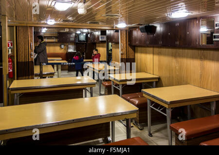 Interior of the Redoutable, first French Navy SSBN ballistic missile ...