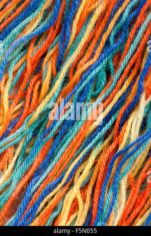 Close up image of colorful threads Stock Photo - Alamy