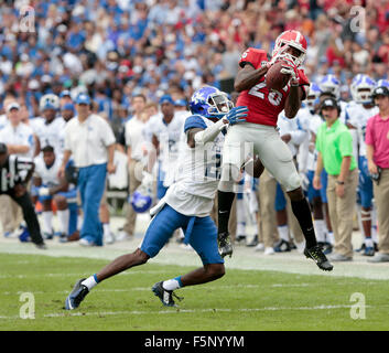 ATHENS, GA - NOVEMBER 26: Georgia Bulldogs quarterback Jackson Muschamp ...