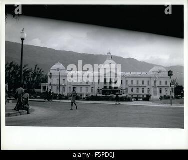 1980 - Haiti: Port-au-Prince, midtown aerial view © Keystone Pictures ...