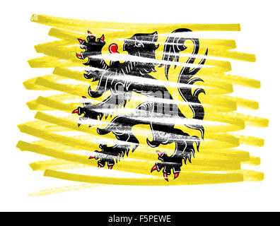 Flag illustration - Flanders Stock Photo - Alamy
