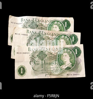 An English one pound note issued in 1950 Stock Photo: 8362591 - Alamy