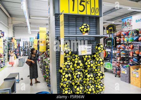 Decathlon discount sports store in Sheffield UK Stock Photo - Alamy