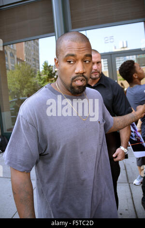 Kanye West out and about in New York City Featuring: Kanye West Where ...