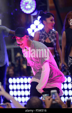 Justin Bieber Performing Live At NBC's "Today" Show Featuring: Justin ...