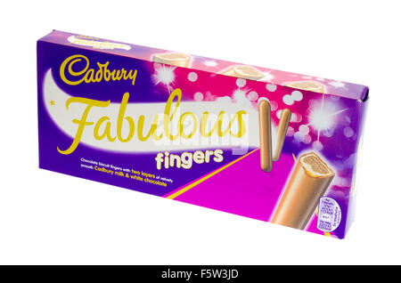 A box of Cadbury fingers Stock Photo - Alamy