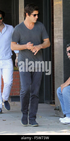 Oil heir Brandon Davis has lunch in Beverly Hills Featuring: Brandon ...