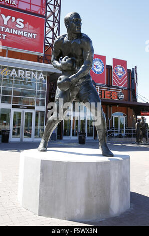 Boxing Great Joe Frazier Immortalized With Bronze Statue at Xfinity ...
