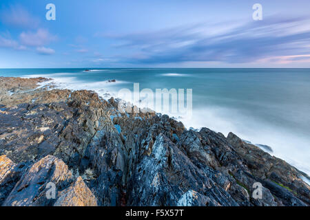 Morte Point, Mortehoe, North Devon, England, United Kungdom, Europe ...
