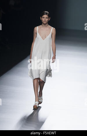 Madrid Fashion Week - Angel Schlesser - Catwalk Featuring: Model Where ...