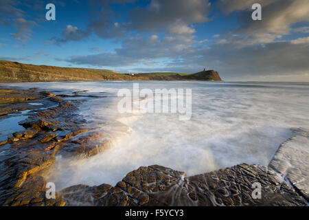 Wave-cut platform at Kimmeridge Bay, Dorset, UK Stock Photo - Alamy