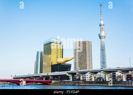 Azumabashi bridge and Tokyo Skytree, Asakusa Tokyo Stock Photo - Alamy