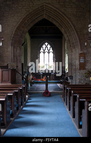 Church of St. Mary, Southwick, Northamptonshire, England, UK Stock ...