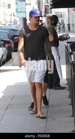 Sean Stewart goes shopping in Beverly Hills Featuring: Sean Stewart ...