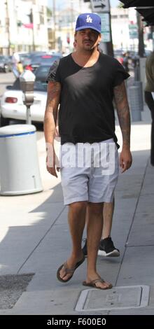 Sean Stewart goes shopping in Beverly Hills Featuring: Sean Stewart ...