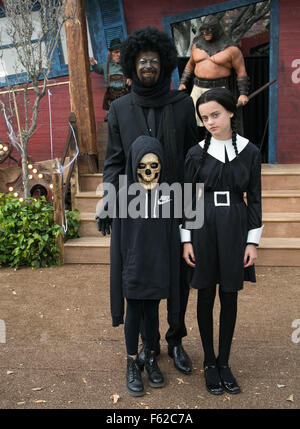 Celebrities attend the Goosebumps Red Carpet Premiere at Westwood ...