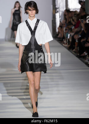 Model Marte Mei van Haaster walks on the runway during the Dior Fashion ...