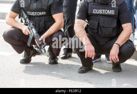 Customs drugs detection Stock Photo - Alamy